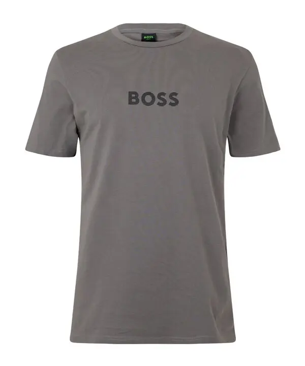 Hugo Boss Solid Color T-shirt - Gray