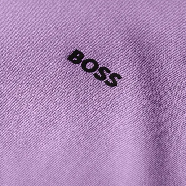 Hugo Boss Green T-shirt With Logo Design Stretch Cotton