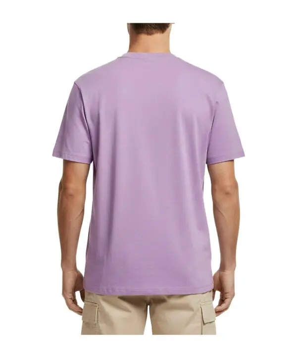 Hugo Boss Green T-shirt With Logo Design Stretch Cotton