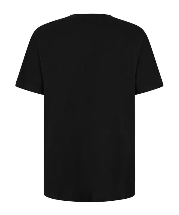 Moschino Simple Crew Neck Shortsleeve Top