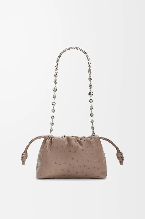 Loewe Mini Flamenco Ostrich Purse