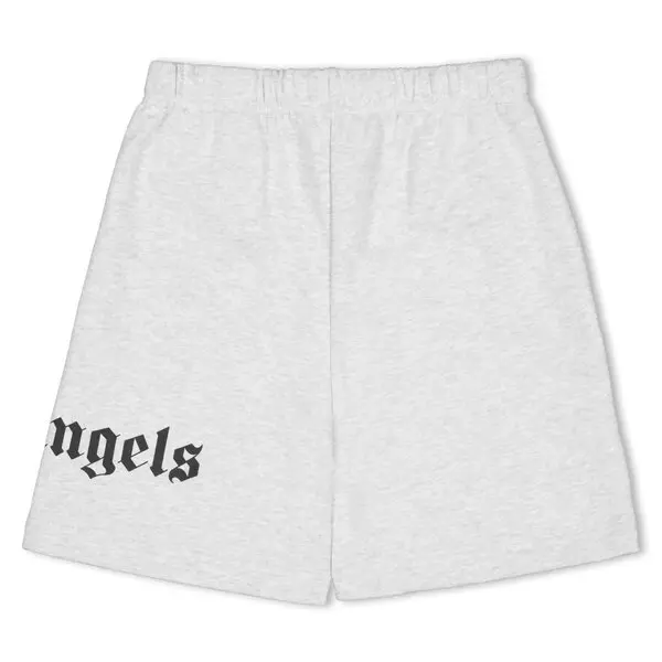 Palm Angels Logo Print Sweat Shorts