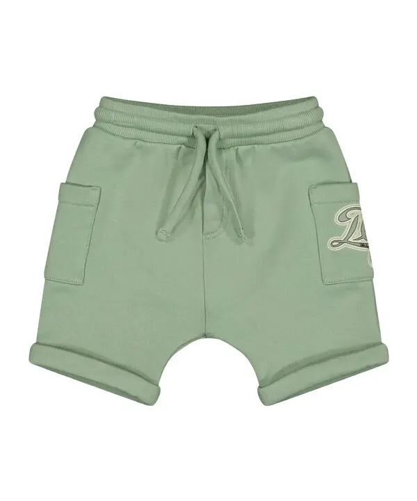 Dolce & Gabbana Logo Detail Cargo Shorts - Green