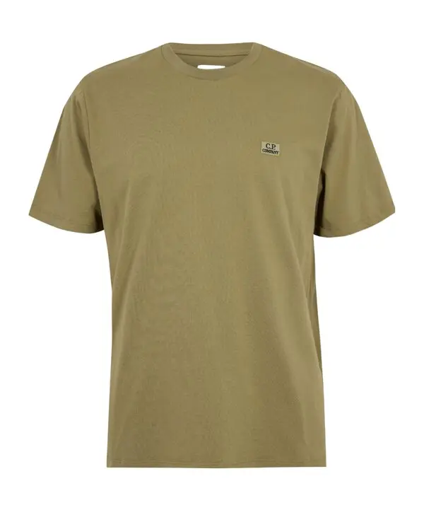 C.P. COMPANY Simple Crew Neck Shortsleeve Top