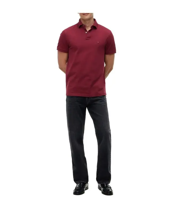 Tommy Hilfiger Solid Color Polo Shirt