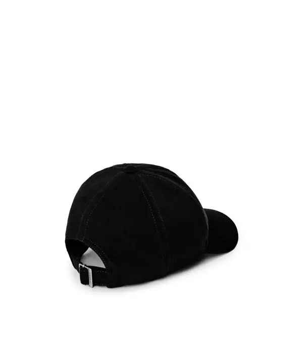 Saint Laurent Solid Color Baseball Cap