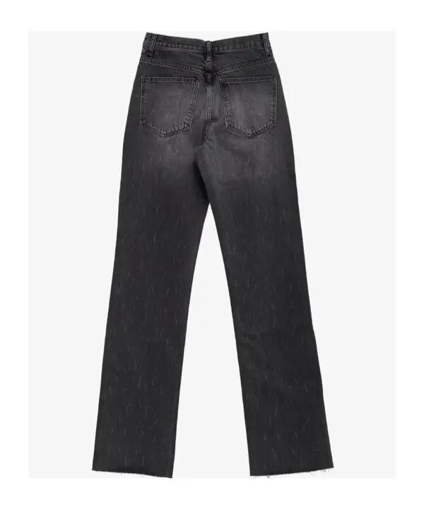 THE FRANKIE SHOP Faded-wash Denim Trousers