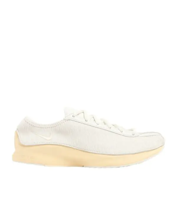 Nike Leather And Synthetic Lace-up Sneakers - White