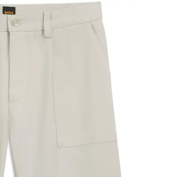 Hugo Boss Solid Color Casual Long Pants