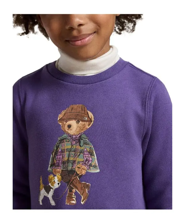 Polo Ralph Lauren Printed Fleece Mini Dress