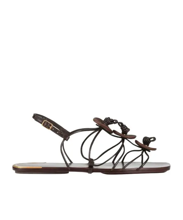 Tory Burch Minimalist Solid Color Closed Toe Sandals