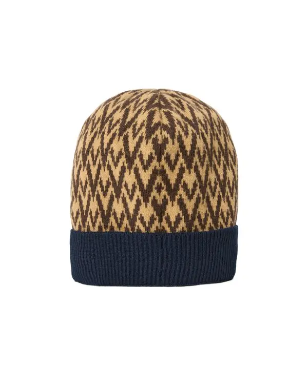 Valentino Garavani Printed Knitted Beanie - Green