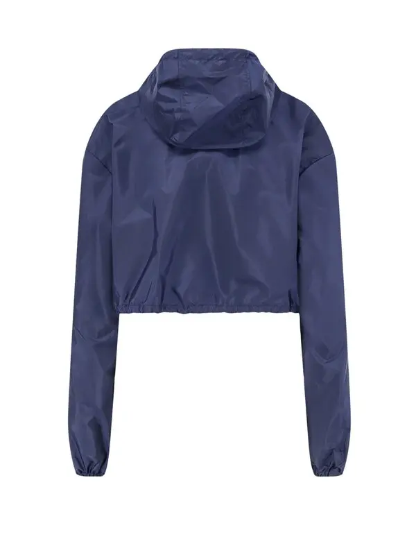 Miu Miu Long Sleeve Hooded Casual Jacket