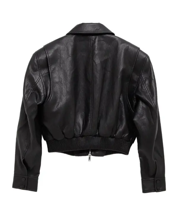 THE FRANKIE SHOP Cropped Zip-up Jacket