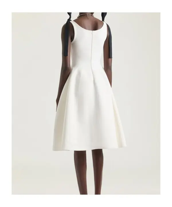 Givenchy Midi Dress In Compact Knit With Bows