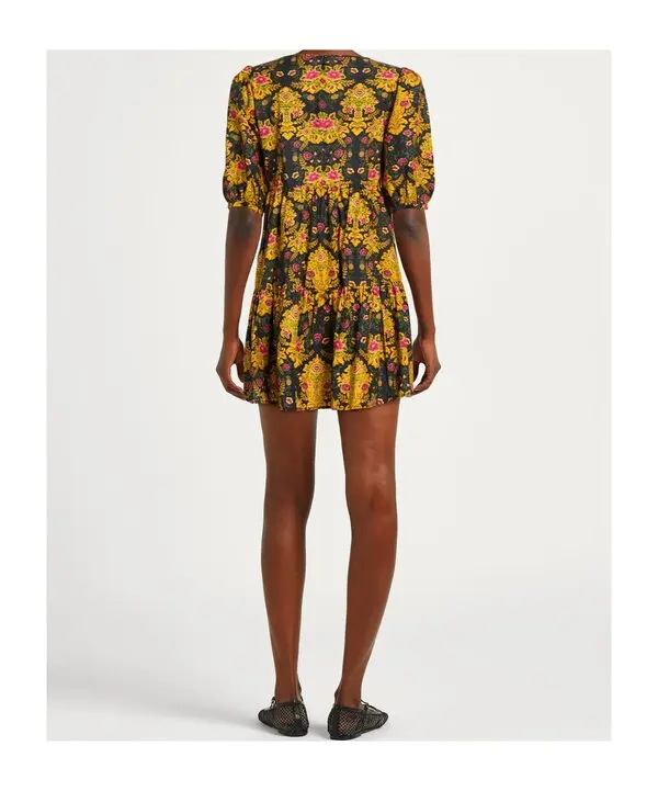 Farm Rio Round Neck Dress