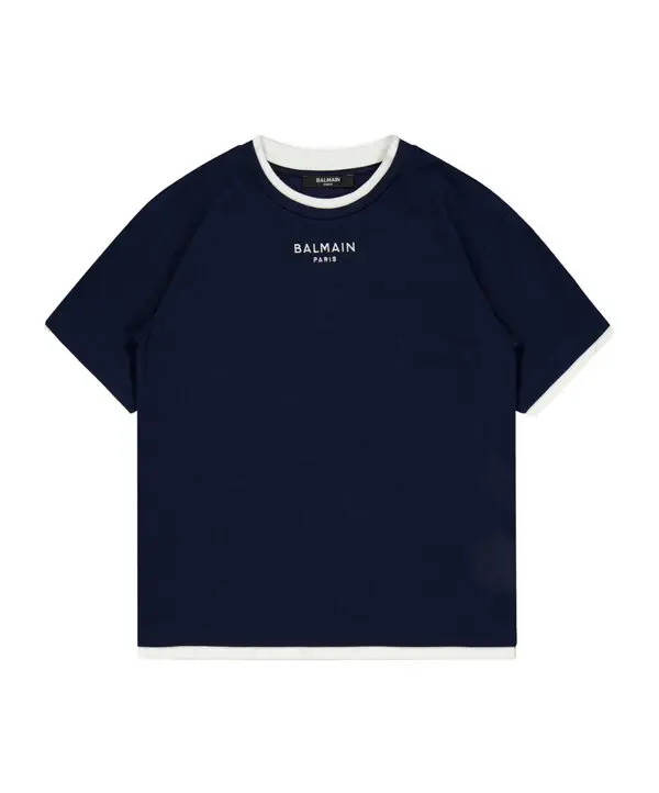 Balmain Crewneck Shortsleeve Tshirt