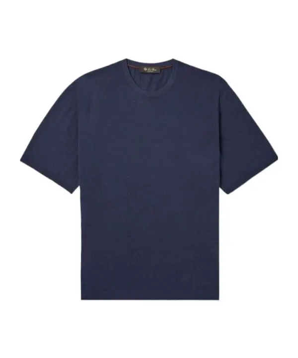 Loro Piana Crew Neck T-shirt - Blue