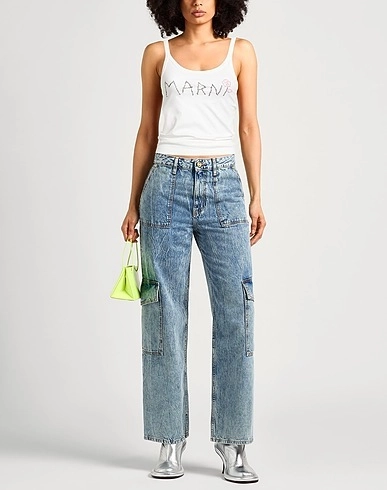 Marni Sleeveless Solid-color T-shirt