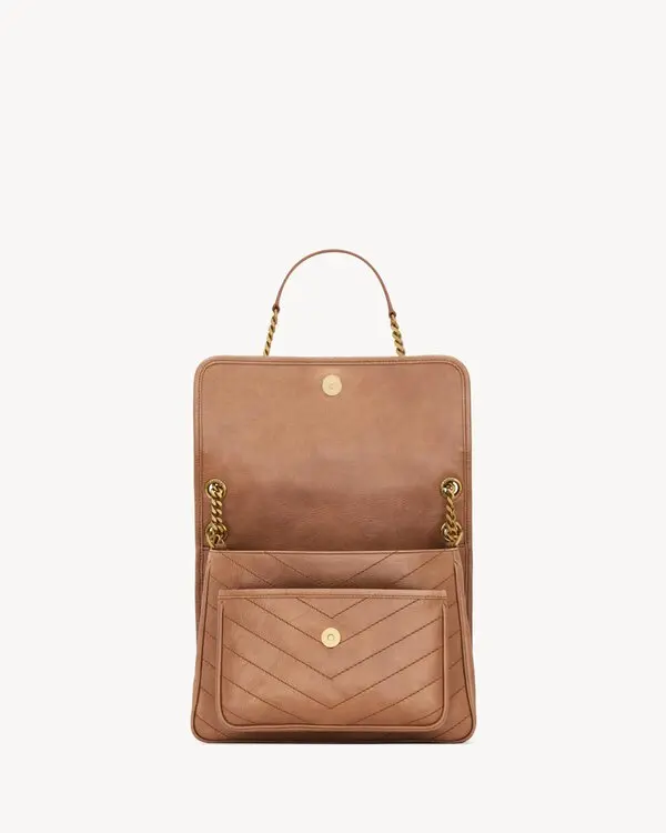 Saint Laurent Niki Medium In Vintage Leather