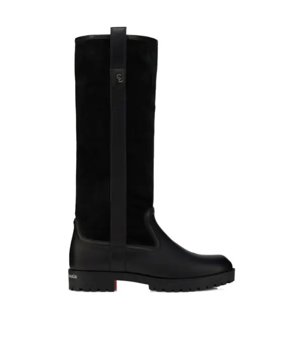 CHRISTIAN LOUBOUTIN Slouch Boots - Black