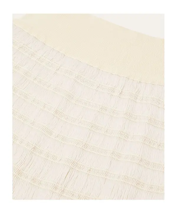 Loro Piana Hydrangea Skirt