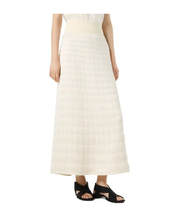 Loro Piana Hydrangea Skirt