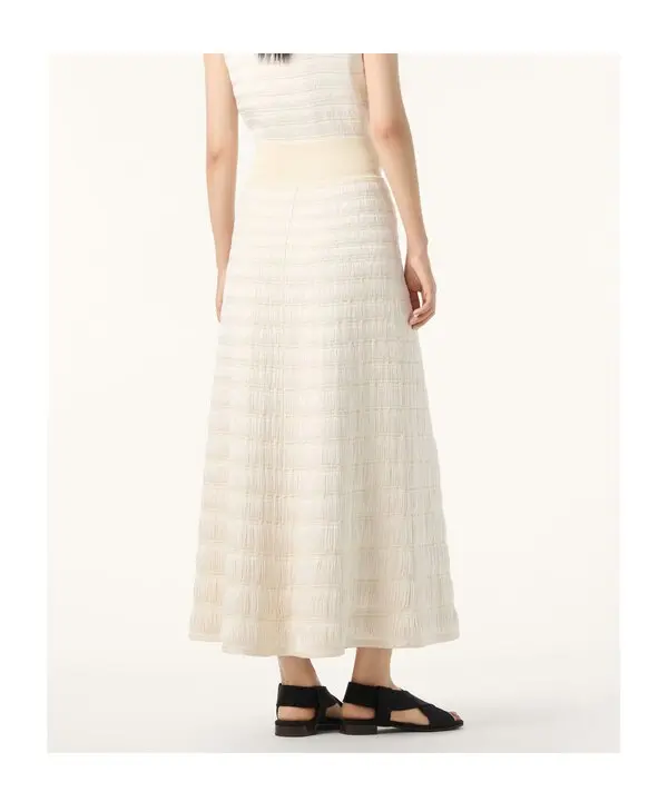Loro Piana Hydrangea Skirt