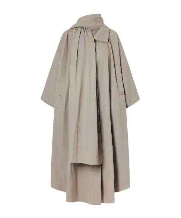 Magda Butrym Classic Trench Coat - Nude