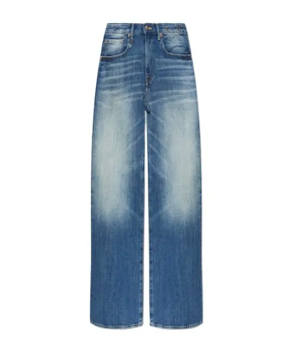 R13 D'arcy Loose Jeans - Blue