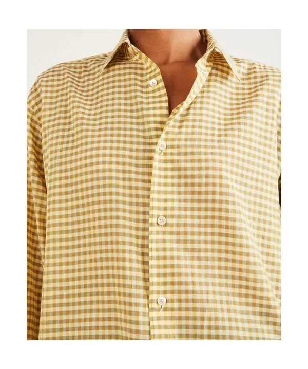 Auralee Plaid Longsleeve Shirt