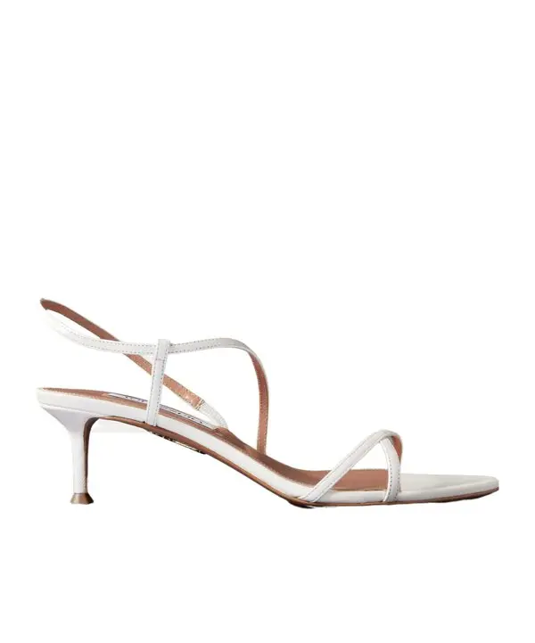 AQUAZZURA Minimalist Elegant Sandals - White