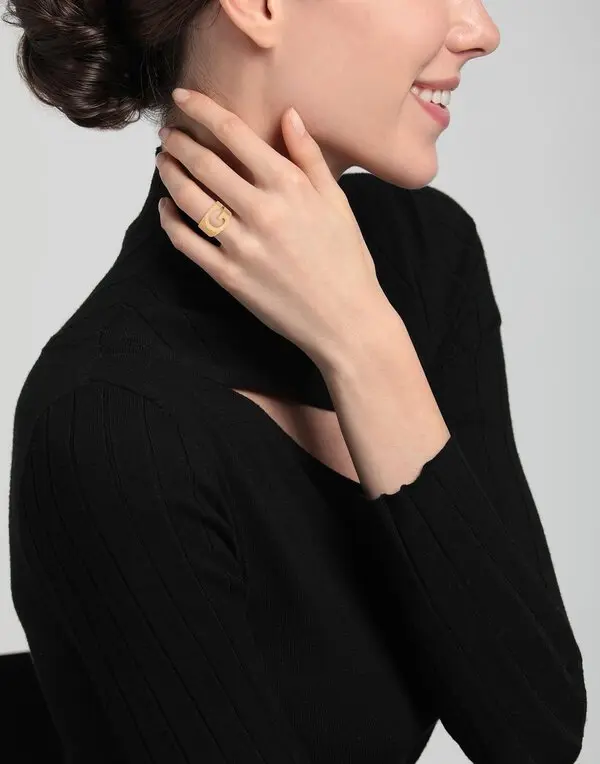 Chloé Versatile Minimalist Metal Ring