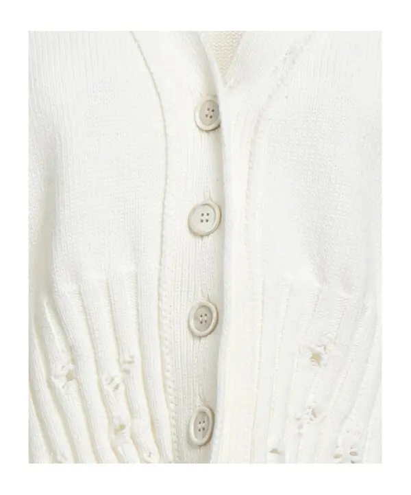 Marni Solid Color Thin Knit Cardigan