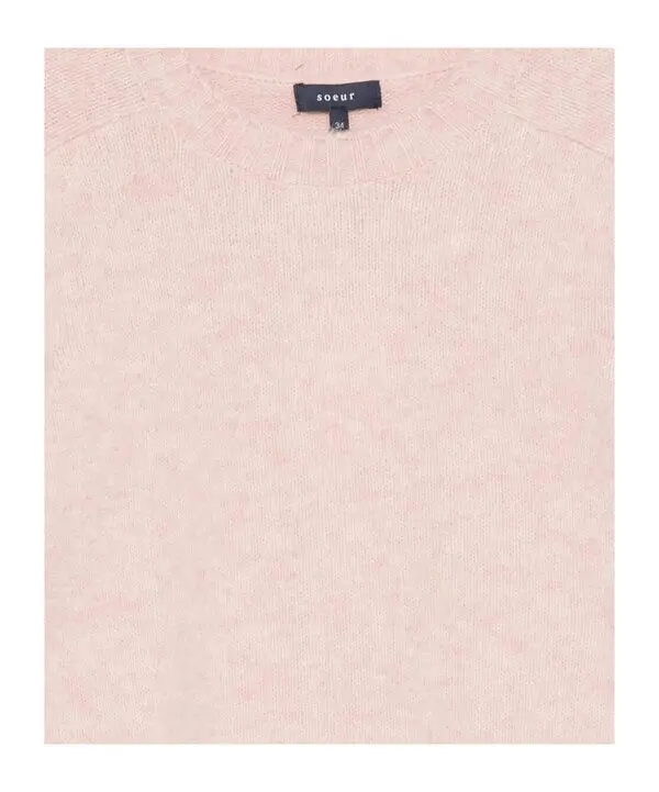 Soeur Ribbed-trim Sweater