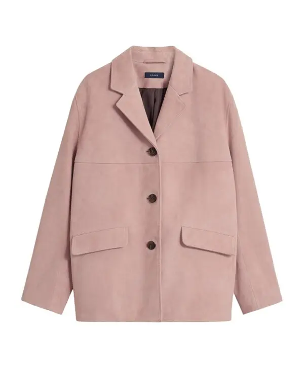 Soeur Long Sleeve Leather Jacket