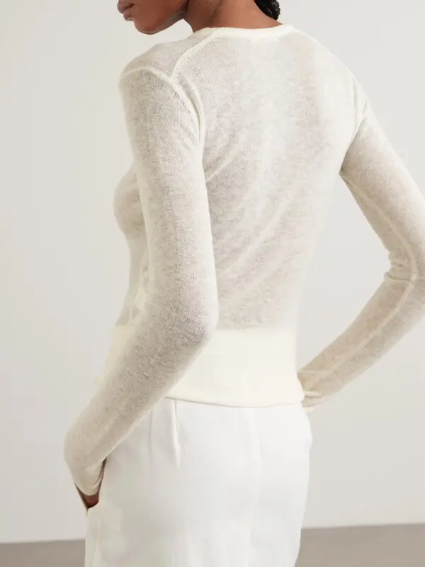 Auralee Buttoned Cardigan