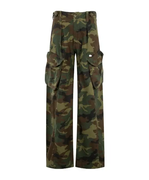 R13 Camo Casual Pants - Green