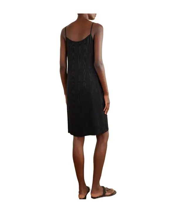 Dries Van Noten Embellished Slip Midi Dress