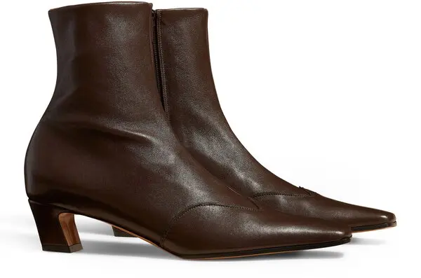 Khaite Elastic Ankle Boots
