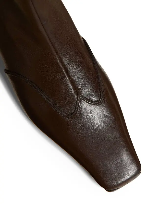 Khaite Elastic Ankle Boots