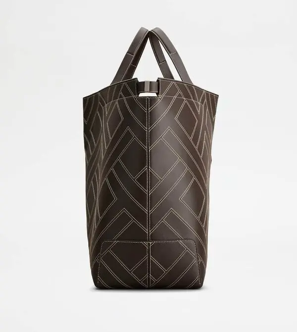 TOD'S Di Large Leather Tote