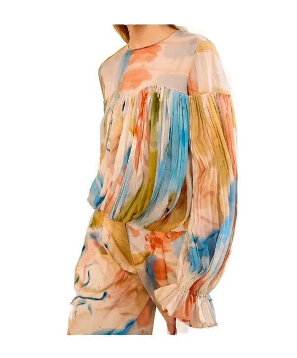 Ulla Johnson Crew Neck Long-sleeved Shirt