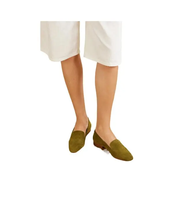 Manolo Blahnik Suede Loafers