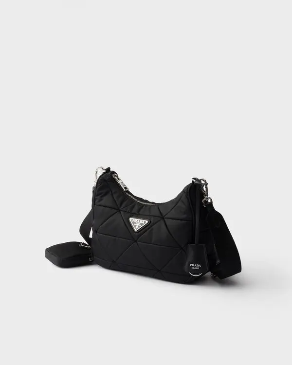 Prada Quilted Re-nylon Shoulder Bag