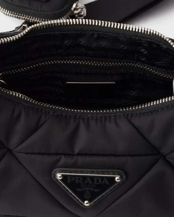 Prada Quilted Re-nylon Shoulder Bag