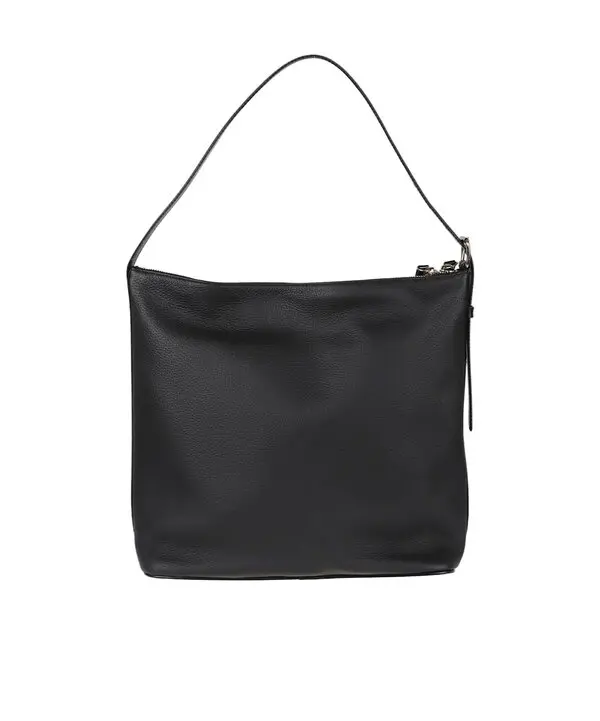 A.p.c. Logo Printed Zipped Shoulder Bag