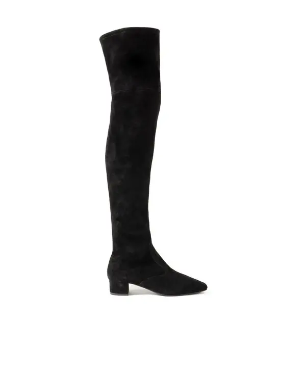 AQUAZZURA Suede Over-the-knee Boots - No