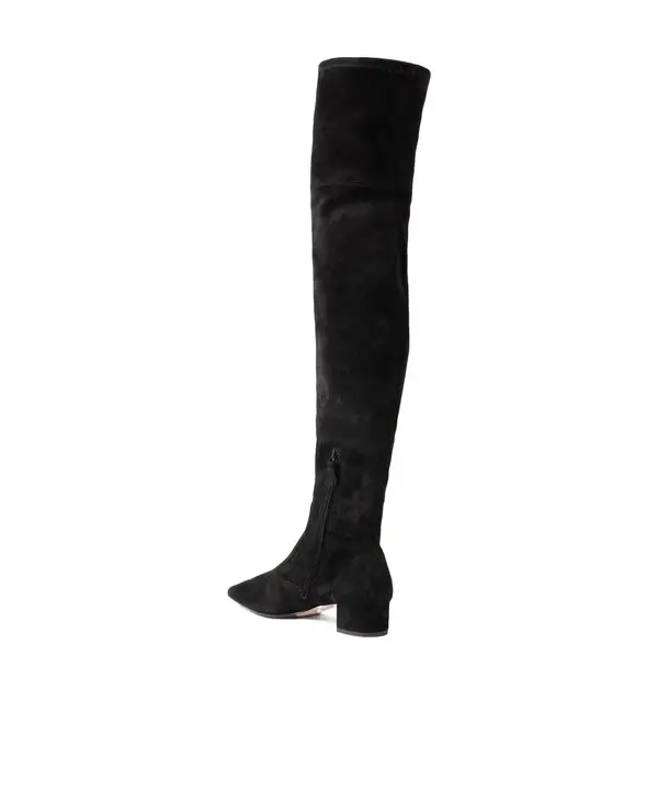 AQUAZZURA Suede Over-the-knee Boots