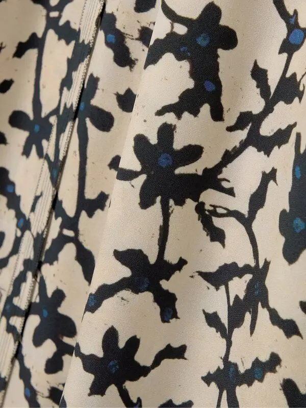 Ulla Johnson Printed Crepe Midi Dress
